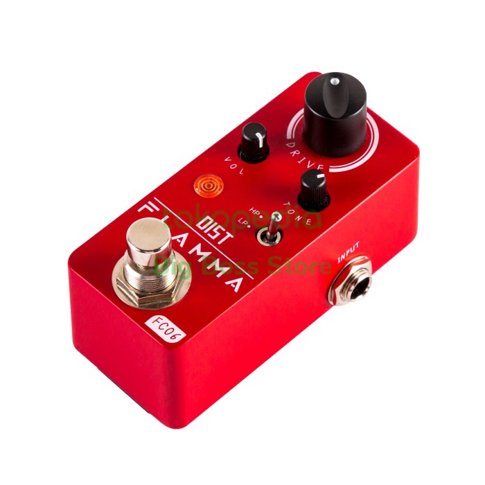 Jual Pedal Efek Gitar Distortion Flamma Fc06 - Mini Pedal Efek Distorsi | Shopee Indonesia