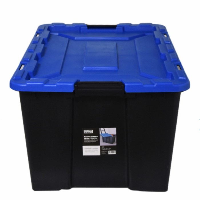 Jual Kontainer Box Heavy Duty 100L/ Kotak Perkakas Plastik Heavy Duty ...