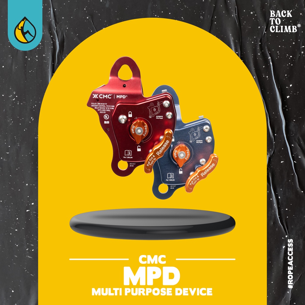 Jual CMC MPD (Multi Purpose Device) Safety Rescue Pulley & Descent ...