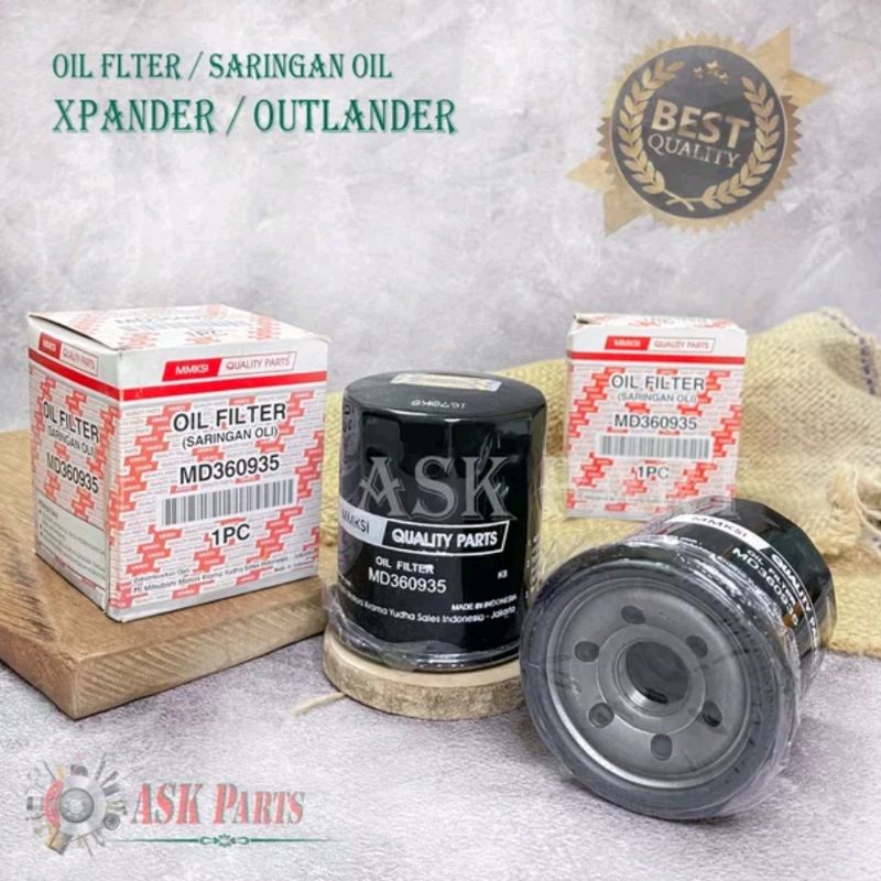 Jual OIL FILTER SARINGAN OLI MITSUBISHI XPANDER OUTLANDER MIRAGE ETERNA ...