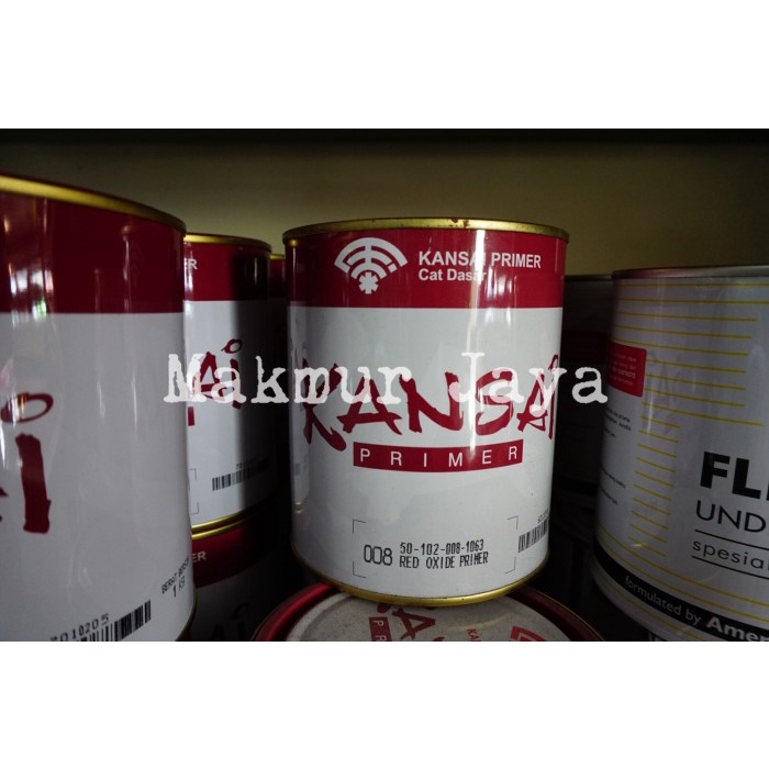 Jual Kansai Primer Red Oxide 008 1Kg Cat Dasar Anti Tahan Karat Besi ...
