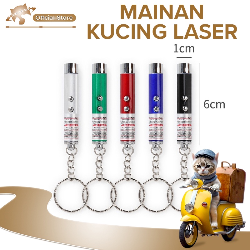 Jual Mainan Kucing Laser MAINAN 2 In 1 Cat Toys LASER Pointer Kucing ...