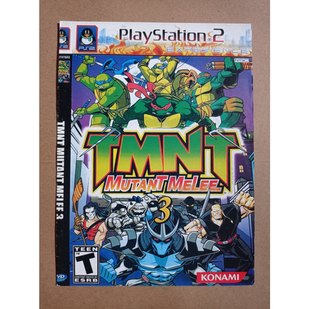 Jual Kaset Game PS 2 - TMNT 3 Kaset Game PS2 + Cover Murah | Shopee ...
