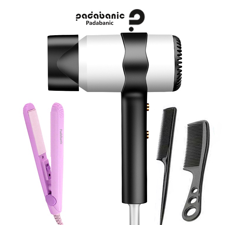 Jual Paling Diminati!.. PADABANIC Hair Dryer Control suhu Manual ...