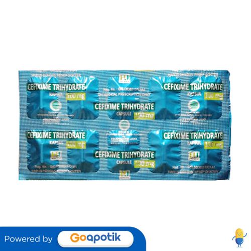 Jual CEFIXIME HEXPHARM 100 MG STRIP 10 KAPSUL | Shopee Indonesia