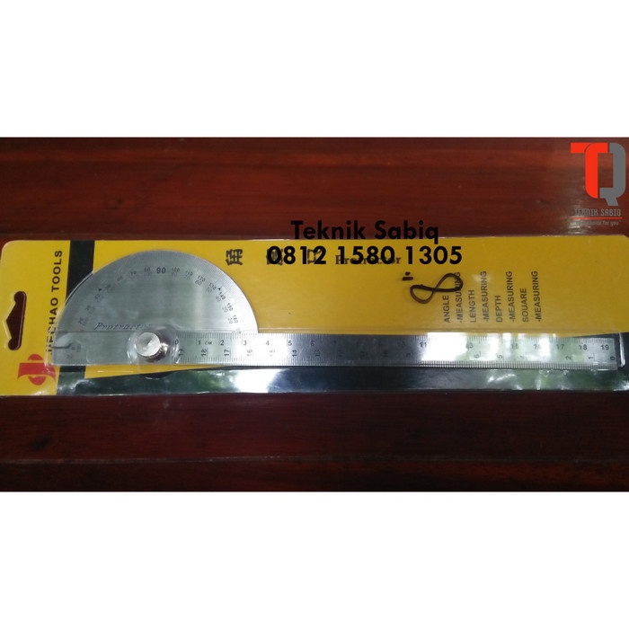 Jual Busur Derajat Protactor 8Inch Alat Ukur Sudut Ggaris Sudut Dera ...