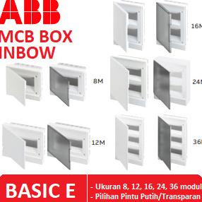 Jual BOX MCB ABB BasicE, 8 12 16 24 36 modul | Shopee Indonesia