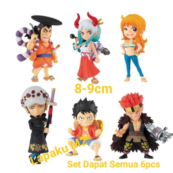 Jual One piece Wcf Figure Mainan One piece Set 12pcs | Shopee Indonesia