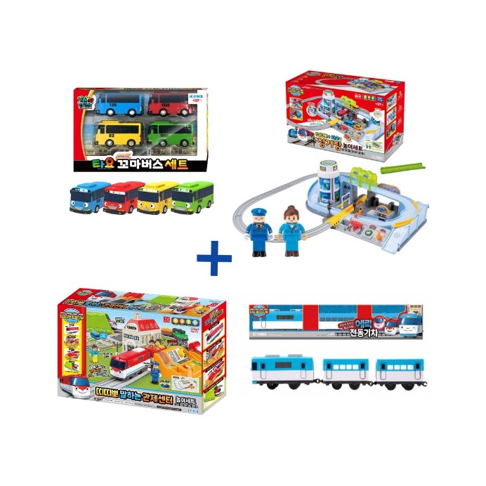Jual Tayo & Titipo Set Train, Playset, Tayo Minicar Mainan Anak ...
