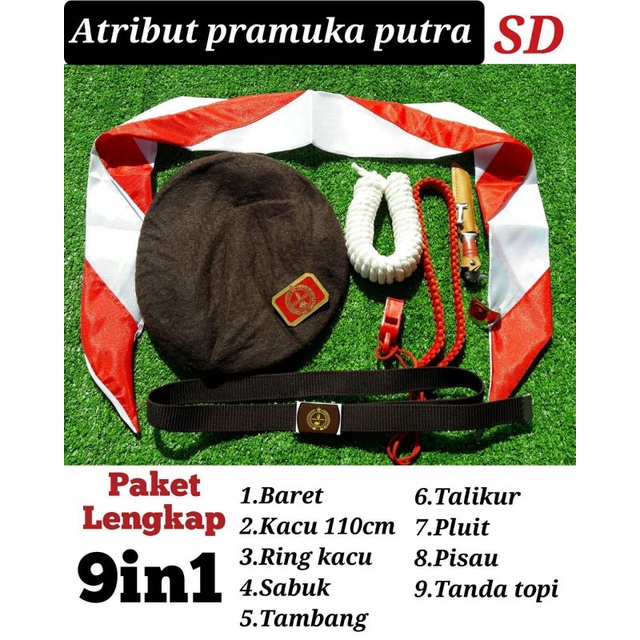 Jual alat pramuka lengkap untuk sd smp sma tinggal masukan dipesan ...