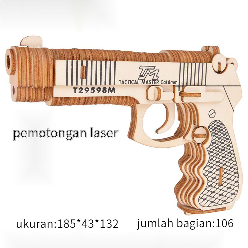 Jual Mainan Model Militer Edukasi dan Sains Tiga Dimensi DIY Teka-teki ...