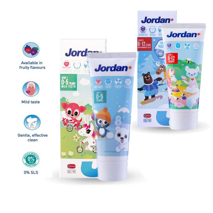 Jual JORDAN TOOTHPASTE STEP 1 MILK TEETH | Shopee Indonesia