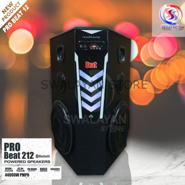 Jual SPEAKER AKTIVE 12" ROADMASTER BEAT 12 BLUETOOTH very chip | Shopee ...