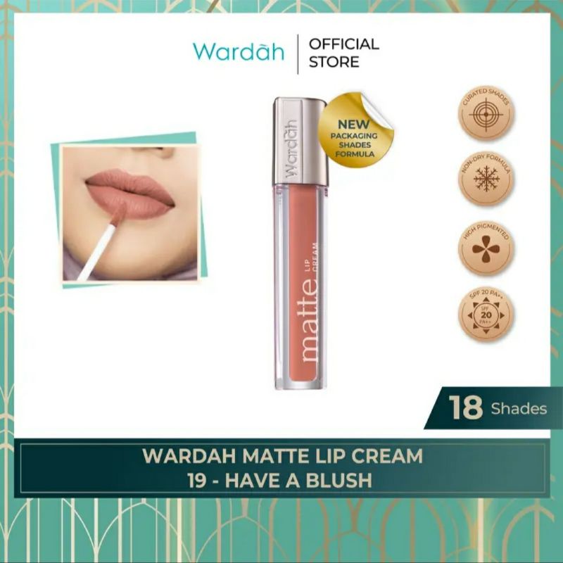 Jual WARDAH EXCLUSIVE MATTE LIP CREAM || NEW SHADE!! | Shopee Indonesia