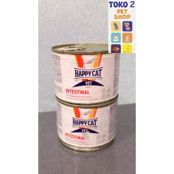 Jual Happy Cat Vet Intestinal Kaleng 200gr Gastrointestinal Wetfood ...