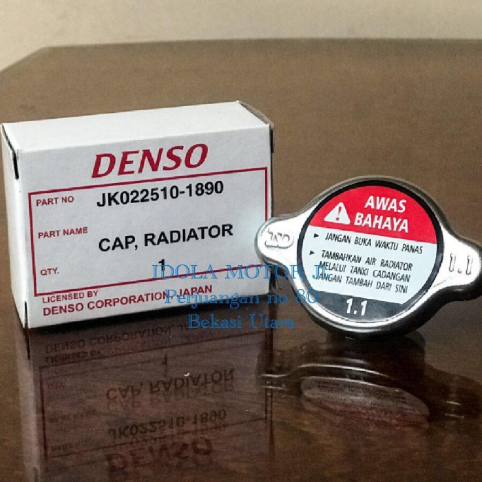 Jual Tutup Radiator Mobil Honda 1.1 Jk022510-1890 Merk Denso -Asli ...