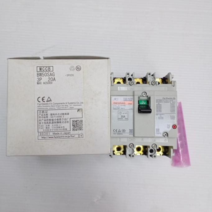 Jual Mccb Bw50Sag 3P 20A Fuji Original | Shopee Indonesia