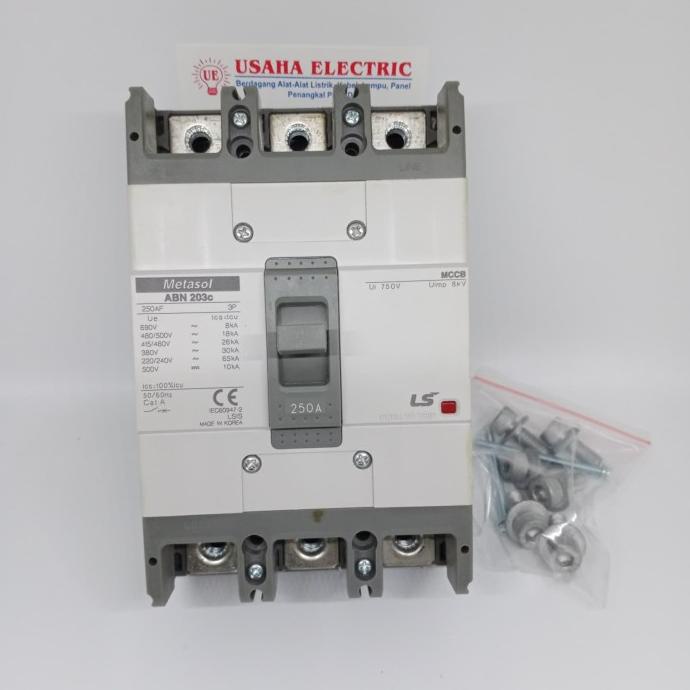 Jual Mccb Ls Metasol Abn 203C 3Phase 250A Original | Shopee Indonesia
