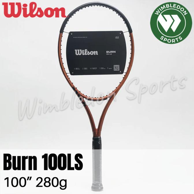 Jual Raket Tenis WILSON BURN 100LS / RAKET WILSON BURN 100 LS ORIGINAL ...