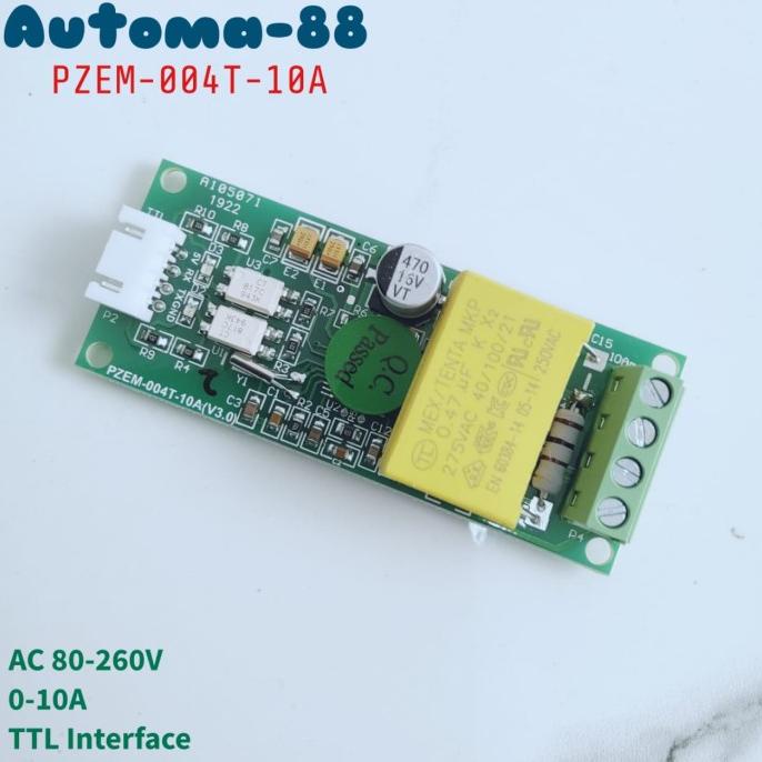 Jual PZEM-004T-10A Multifunction AC 220V Volt Ampere energy meter 10A ...