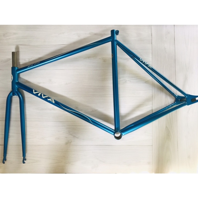 Jual Frame set Classic Fixie Viva Chromolly Batangan Lurus | Shopee ...