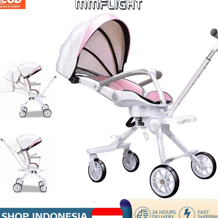 Jual Id5m0La Mmflight Stroller Baby Kereta Dorong Bayi 2 Arah Traveling ...