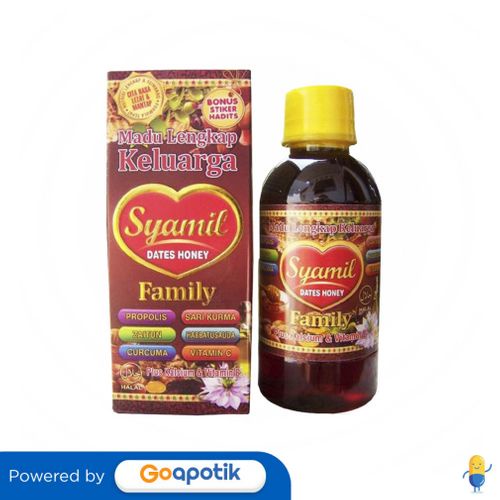 Jual SYAMIL MADU LENGKAP KELUARGA DATES HONEY 200 ML BOTOL | Shopee ...