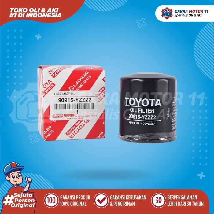 Jual TOYOTA INNOVA DIESEL OLI FILTER TOYOTA 90915-YZZZ2 | Shopee Indonesia