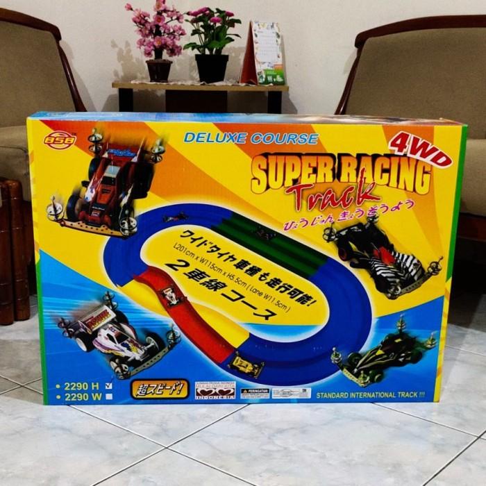 Jual TRACK MOBIL BALAP RACING TRACK TAMIYA 2 JALUR - UKURAN BESAR ...