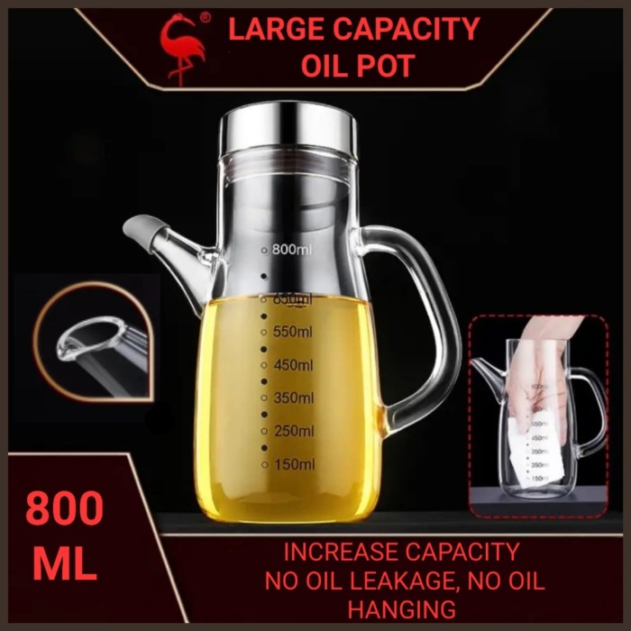 Jual Terlaris Ssgp Glass Oil Soy Sauce Bottle / Botol Minyak Kecap Kaca ...