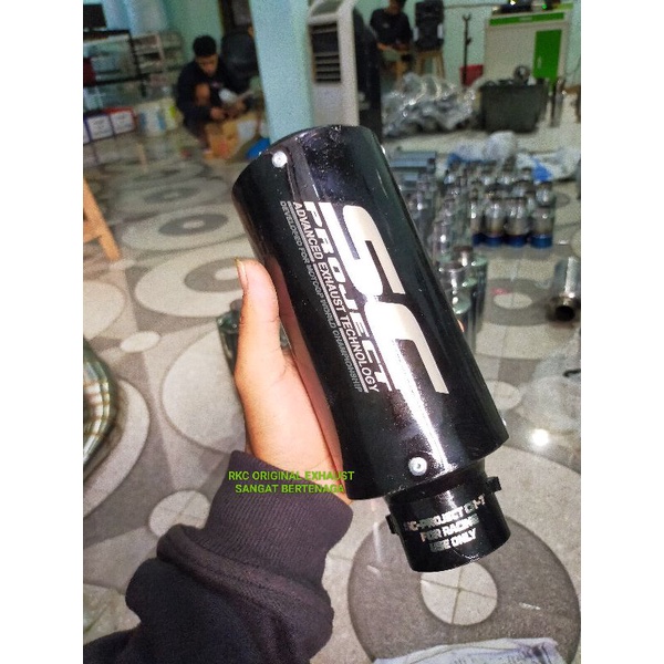 Jual SLINCER KNALPOT SC PROJECT HITAM INLET50 | Shopee Indonesia