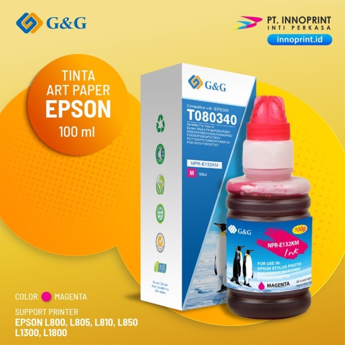 Jual Tinta Artpaper G&G By Innoprint 1 Set Cmyk | Shopee Indonesia