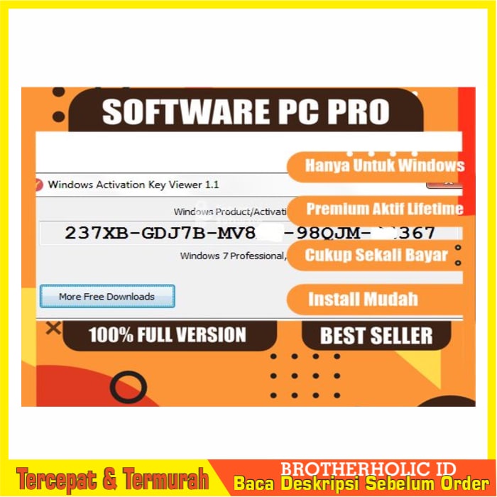 Jual SALE 3.3 SOFTWARE PRO LIFETIME WIN OS ACTIVATION KEY VIEWER FULL ...