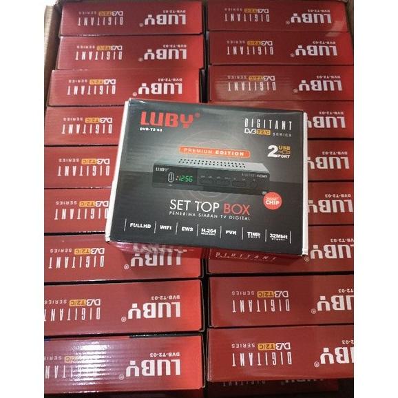 Jual Trending Set Top Box Luby Receiver Tv Stb Digital Dvb T2 03 Full Hd Sni Original Update ...