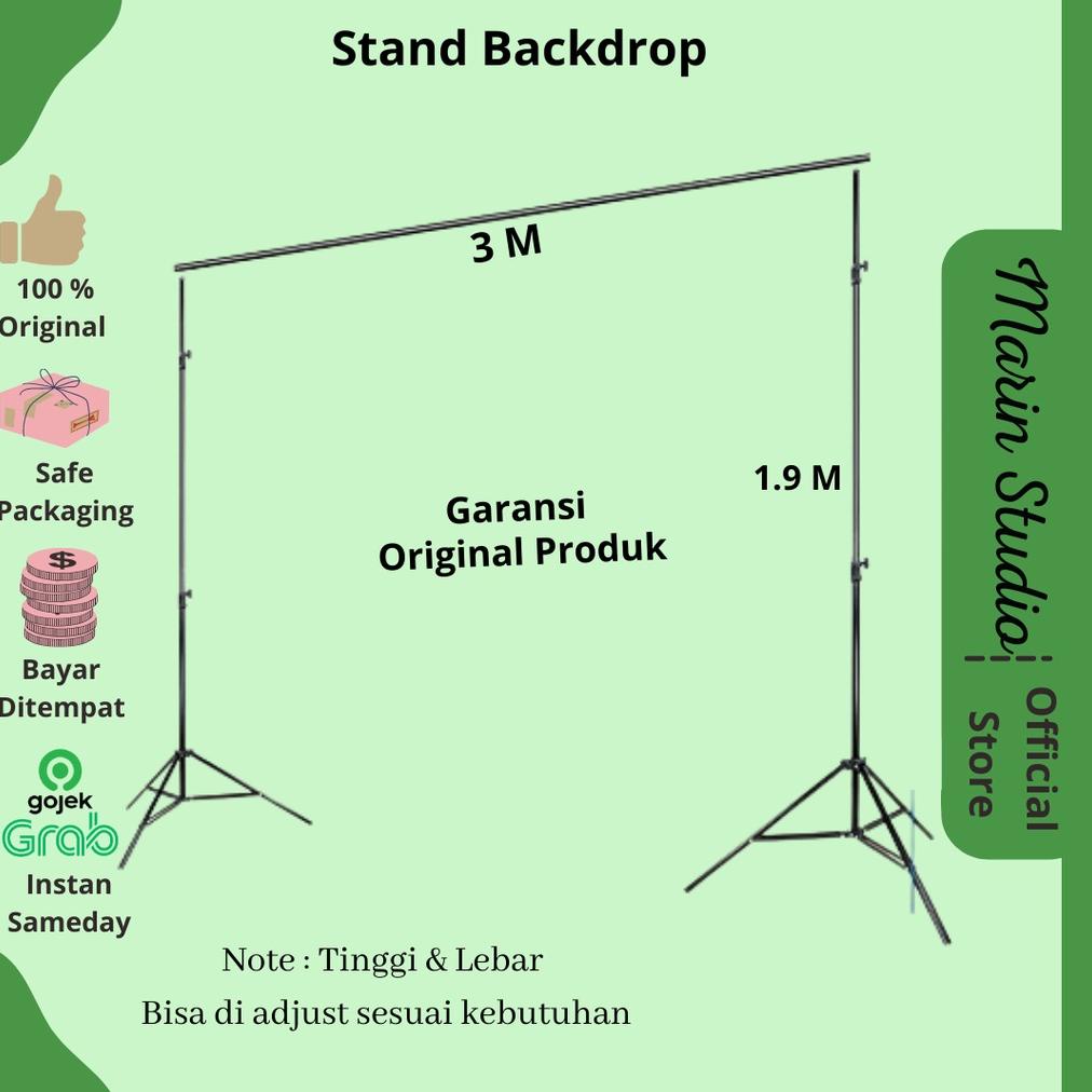 Jual SALE BRACKET STAND 2X3M BACKDROP STAND BRACKET FOTO STUDIO BESI ...