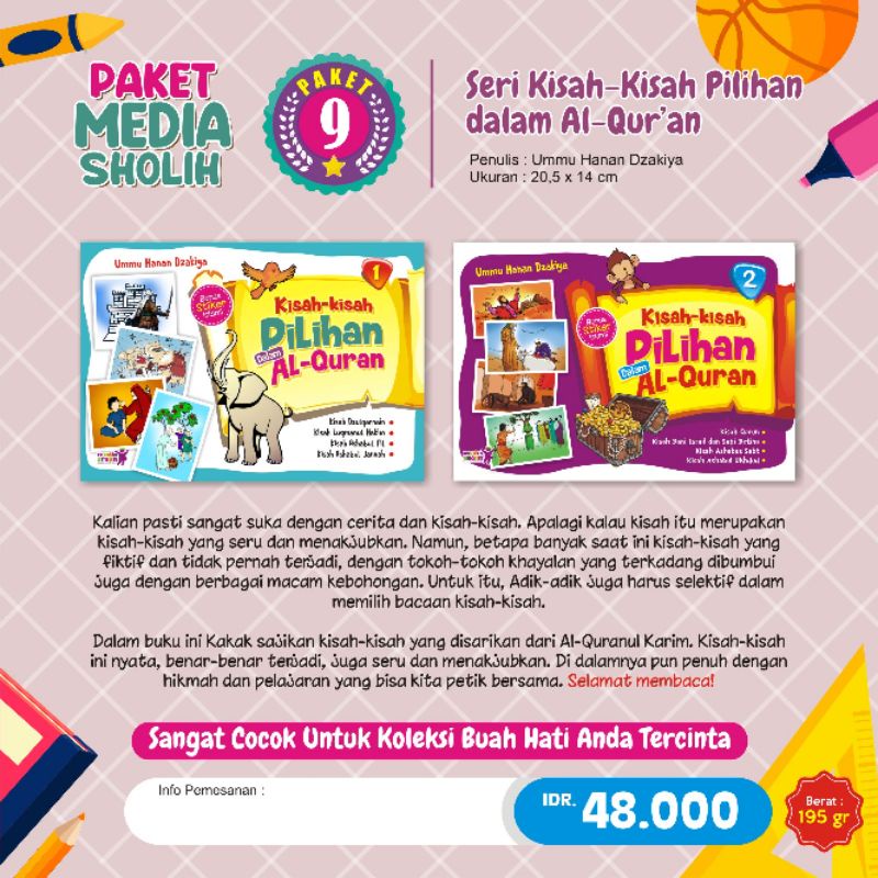 Jual Seri Kisah-kisah Pilihan dalam Al-Quran (2 Jilid) | Shopee Indonesia