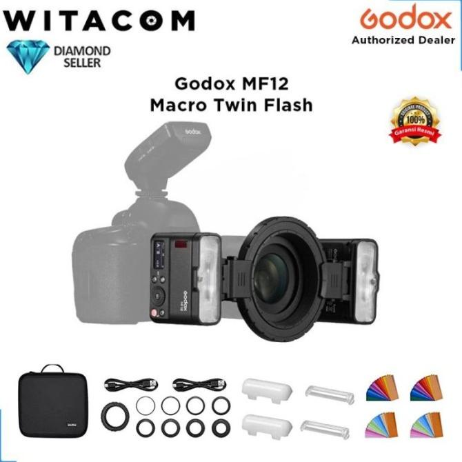 Jual Godox MF12 Macro Twin Flash Kit | Shopee Indonesia