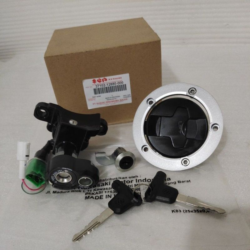 Jual Kunci Kontak Set Key Set Assy + Tutup Tangki Suzuki Satria FU 150 ...