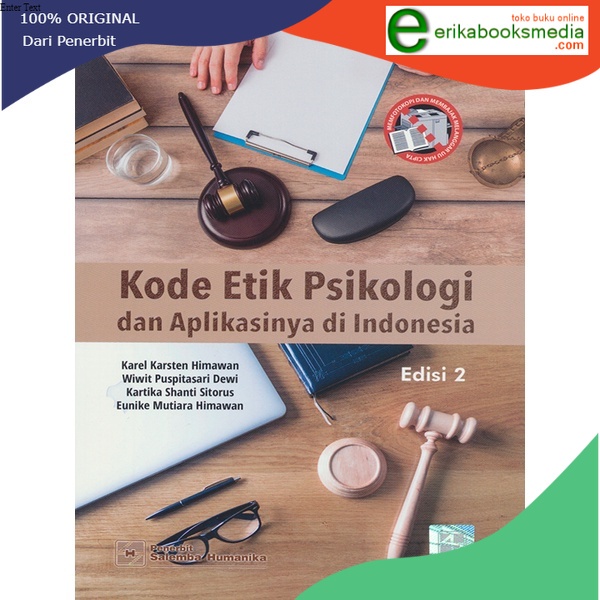Jual Kode Etik Psikologi dan Aplikasinya di Indonesia (e2)/Karel ...