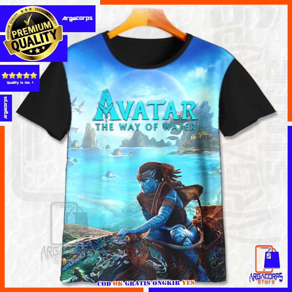 Jual Kaos Anak 3D Baju Anak Avatar Art 4 - Argacorps Store | Shopee ...