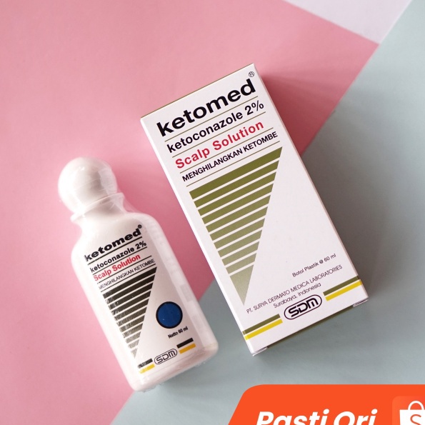Jual 12.12 MALL Ketomed Scalp Solution Shampoo Anti DHT dan Anti ...