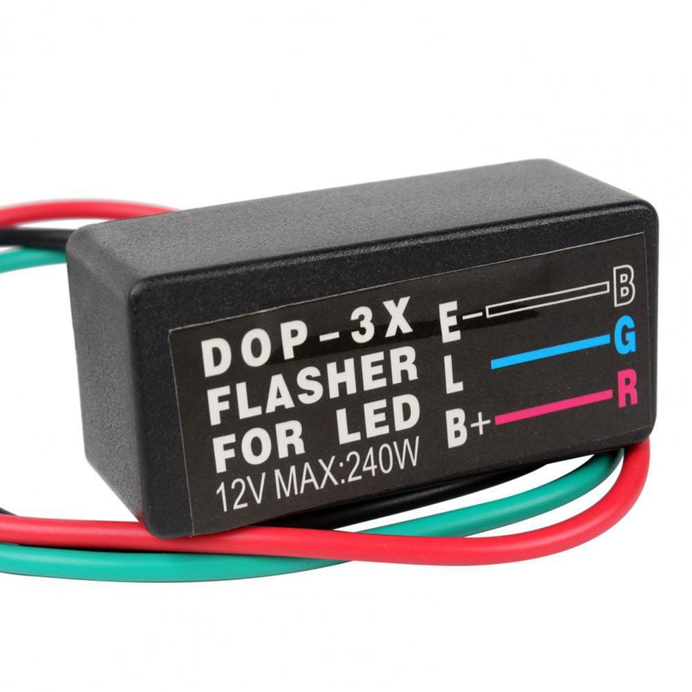Jual &Flashing Light Relay Universal LED Flasher Signal Controller LED ...
