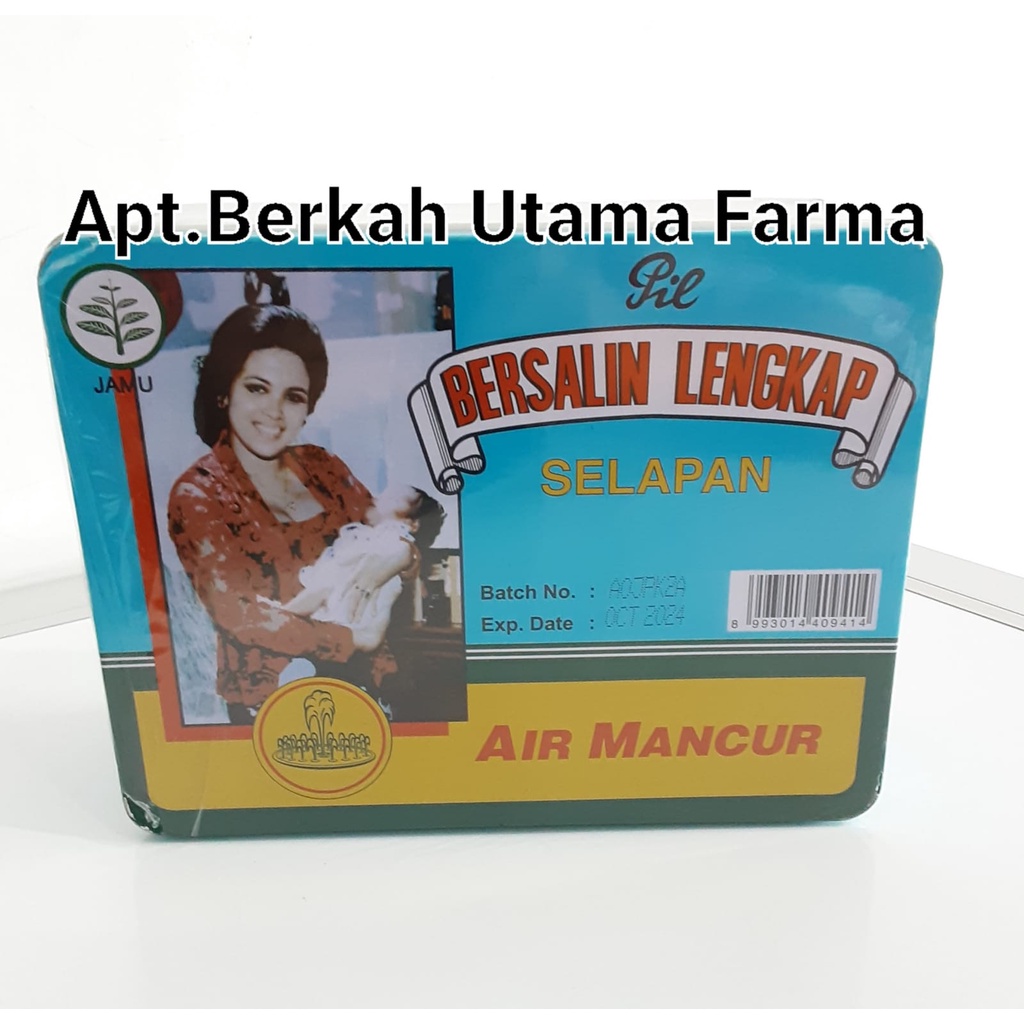 Jual Jamu Pil Bersalin Lengkap SELAPAN 40 Hari kemasan Kaleng | Shopee ...