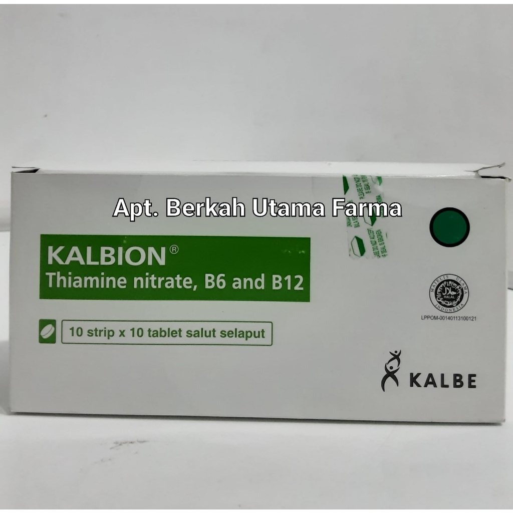 Jual Kalbion Box Isi 10 Strip 10 Tablet | Shopee Indonesia