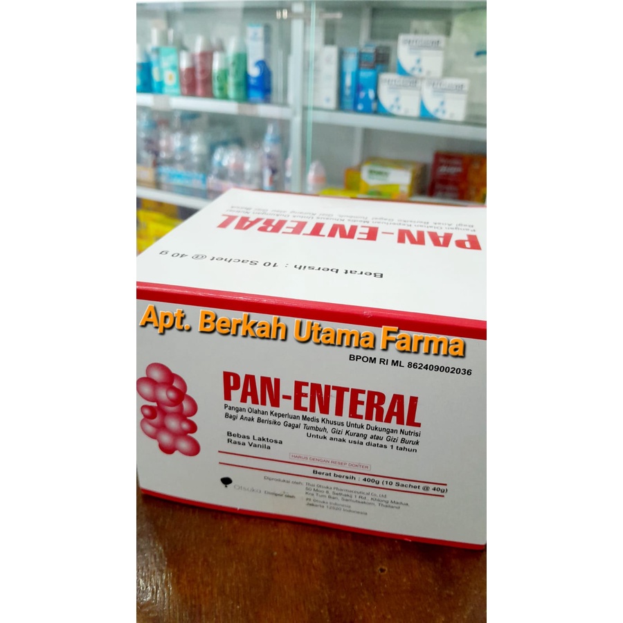 Jual Pan Enteral Box isi 10 Sachet - Susu malnutrisi | Shopee Indonesia