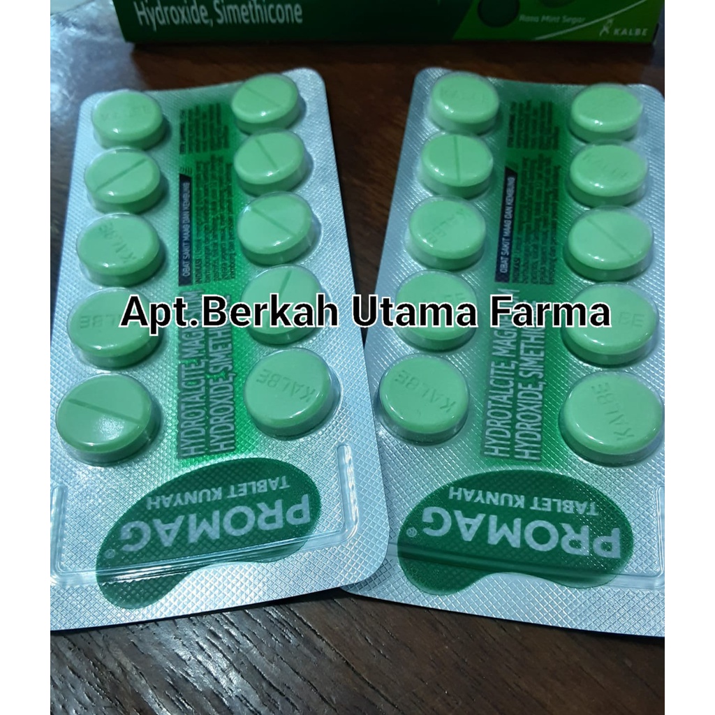 Jual Promag Tablet Strip isi 10 Tablet | Shopee Indonesia