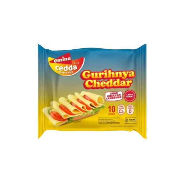 Jual EMINA CHEESE SLICE CHEDDAR 10 PCS | Shopee Indonesia