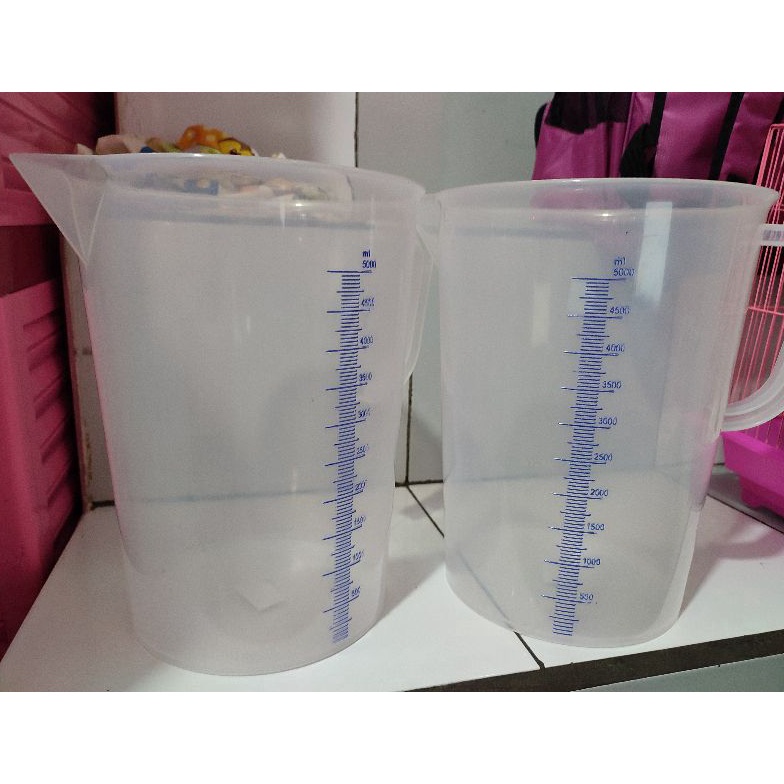 Jual mlrv -13 GELAS TAKAR 5000ML GREEN LEAF/GELAS UKUR 5 LITER SCARLEET ...