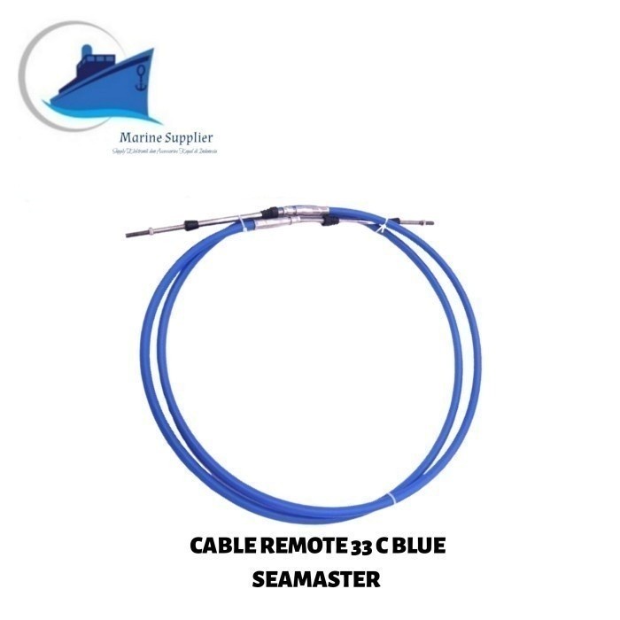 Jual Cable Remote At 3 Meter Warna Biru Merk Seamaster | Shopee Indonesia