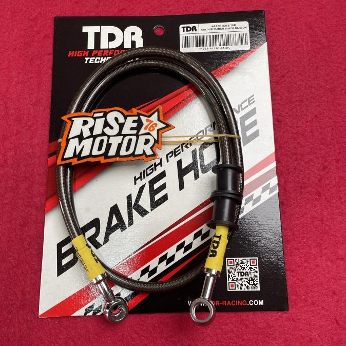 Jual NEW selang rem TDR 90 cm karbon | Shopee Indonesia